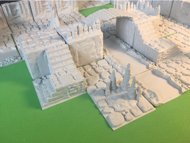 Free STL file Cavern Stairs (Openforge 2.0 compatible)・3D printable ...