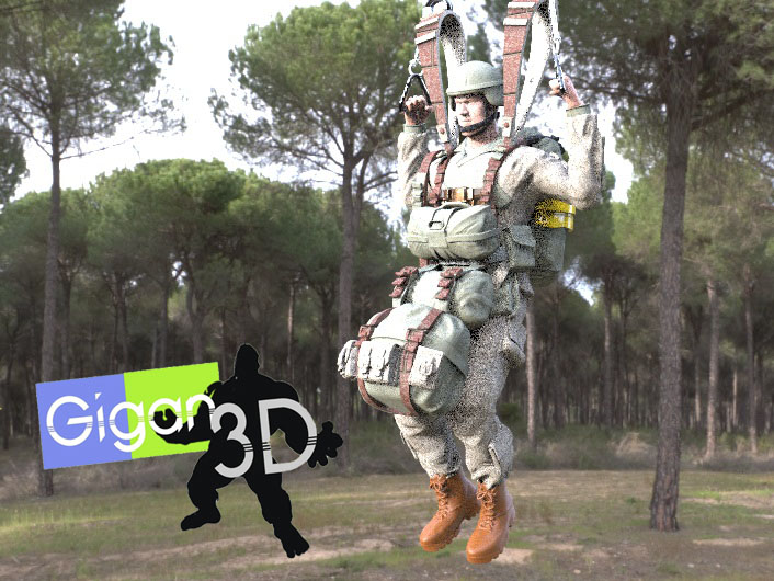 STL file PARATROOPER 👽・3D print object to download・Cults