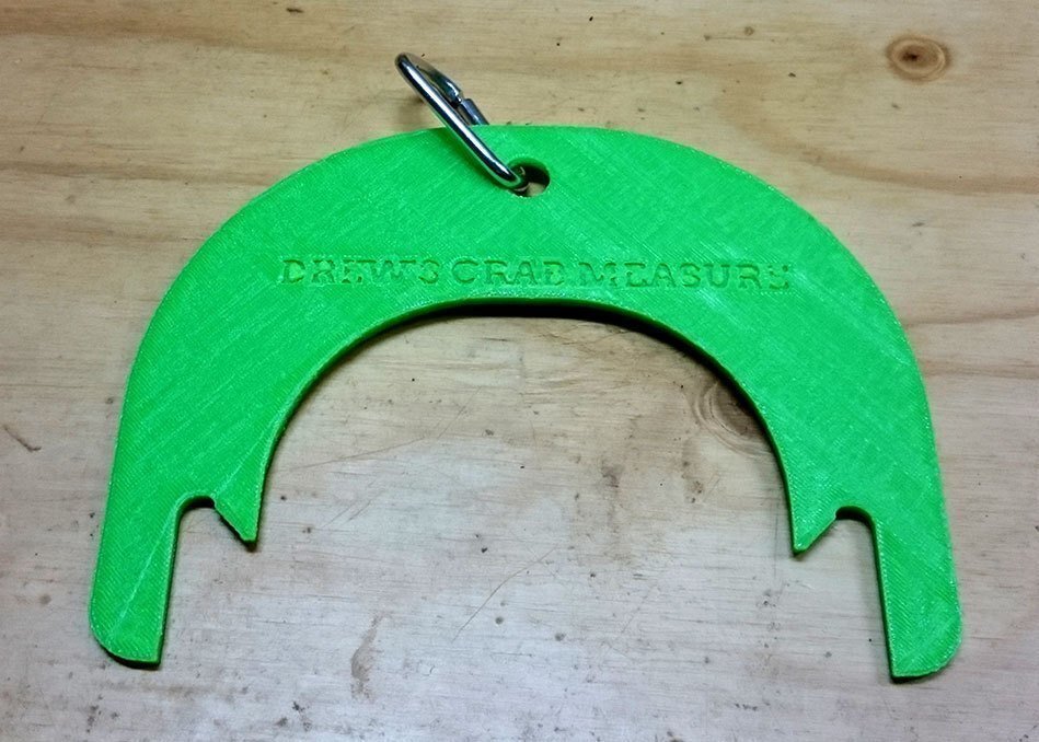 Free STL file Crab measure for mud and sand crabs 🦀・3D print object to ...