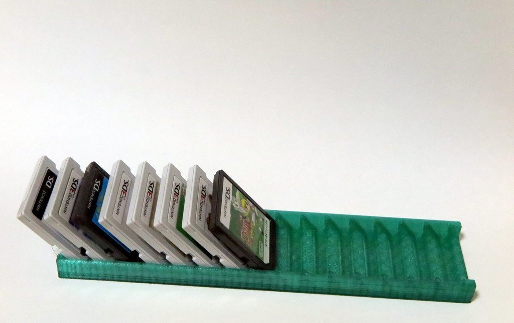 Free STL file Nintendo ds / 3ds game card holder・3D printing idea to ...