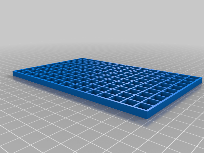 Free 3D file Grid for use with Perlon in aquariums・3D printing idea to ...