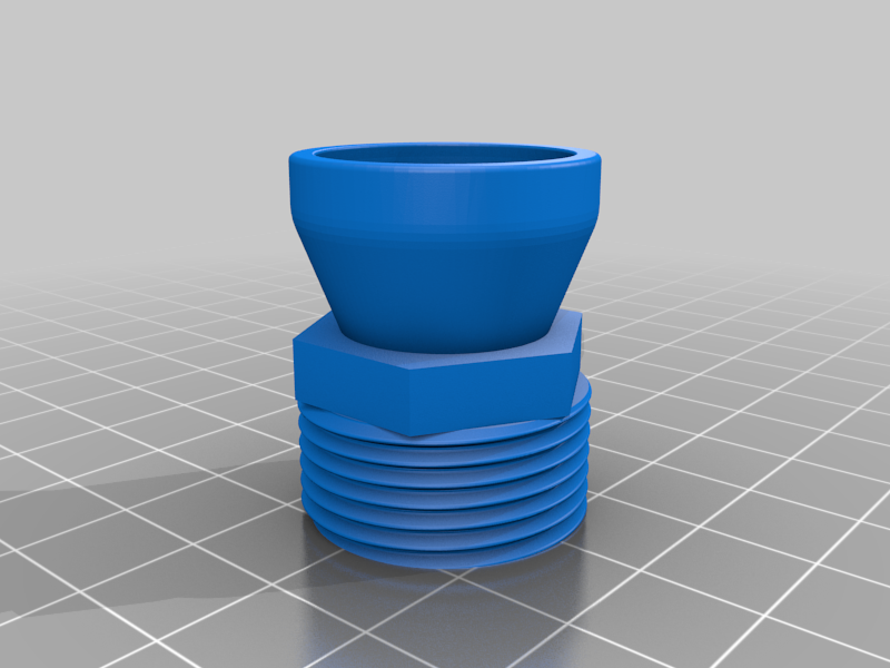 Free STL file Threaded loc line 1"・3D print design to download・Cults