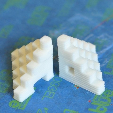 Download free STL file 5mm Calibration Cube Steps • 3D print design ・ Cults