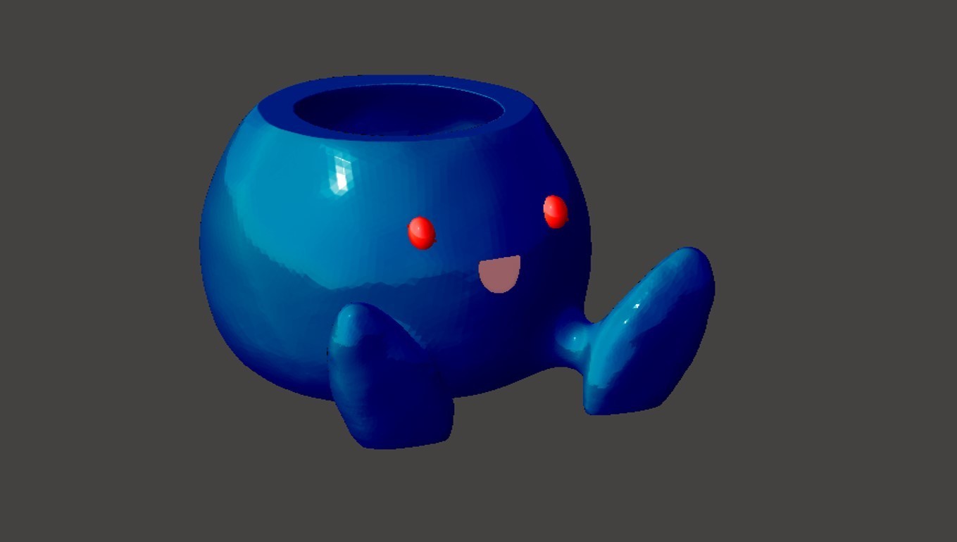 Download STL file Pokémon Oddish Pot • 3D printer design ・ Cults