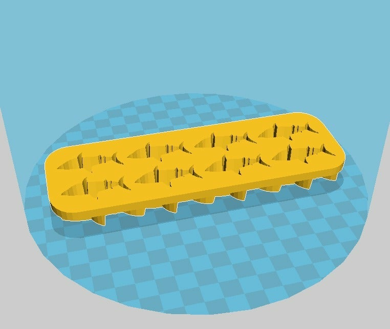 Free STL file Fish Ice Mold 🐠・3D print object to download・Cults