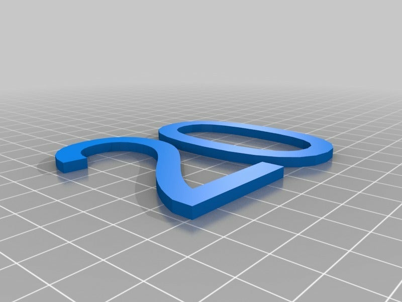 Free STL file Room number 20, House number 20・3D printable design to ...