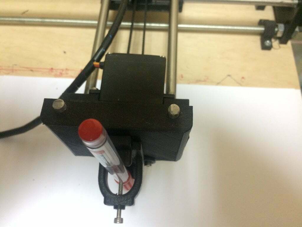 STL-Datei DrawingBot plotter, laser engraver on the base MG996R servo , EleksMaker® software ...