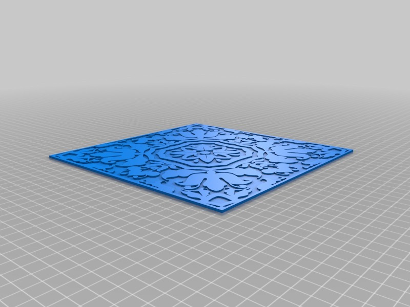 Free 3D file Portuguese Azulejo Tiles 🪞・3D print design to download・Cults