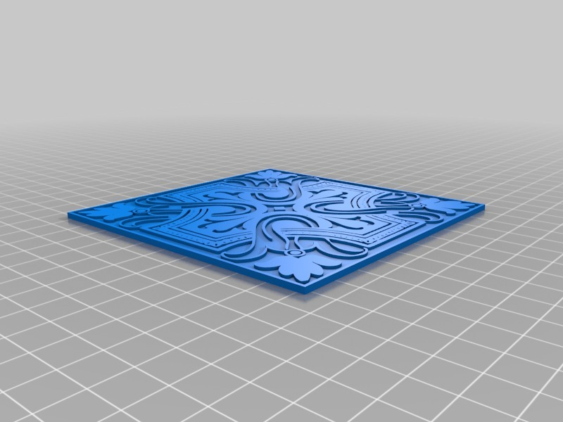 Free 3D file Portuguese Azulejo Tiles 🪞・3D print design to download・Cults