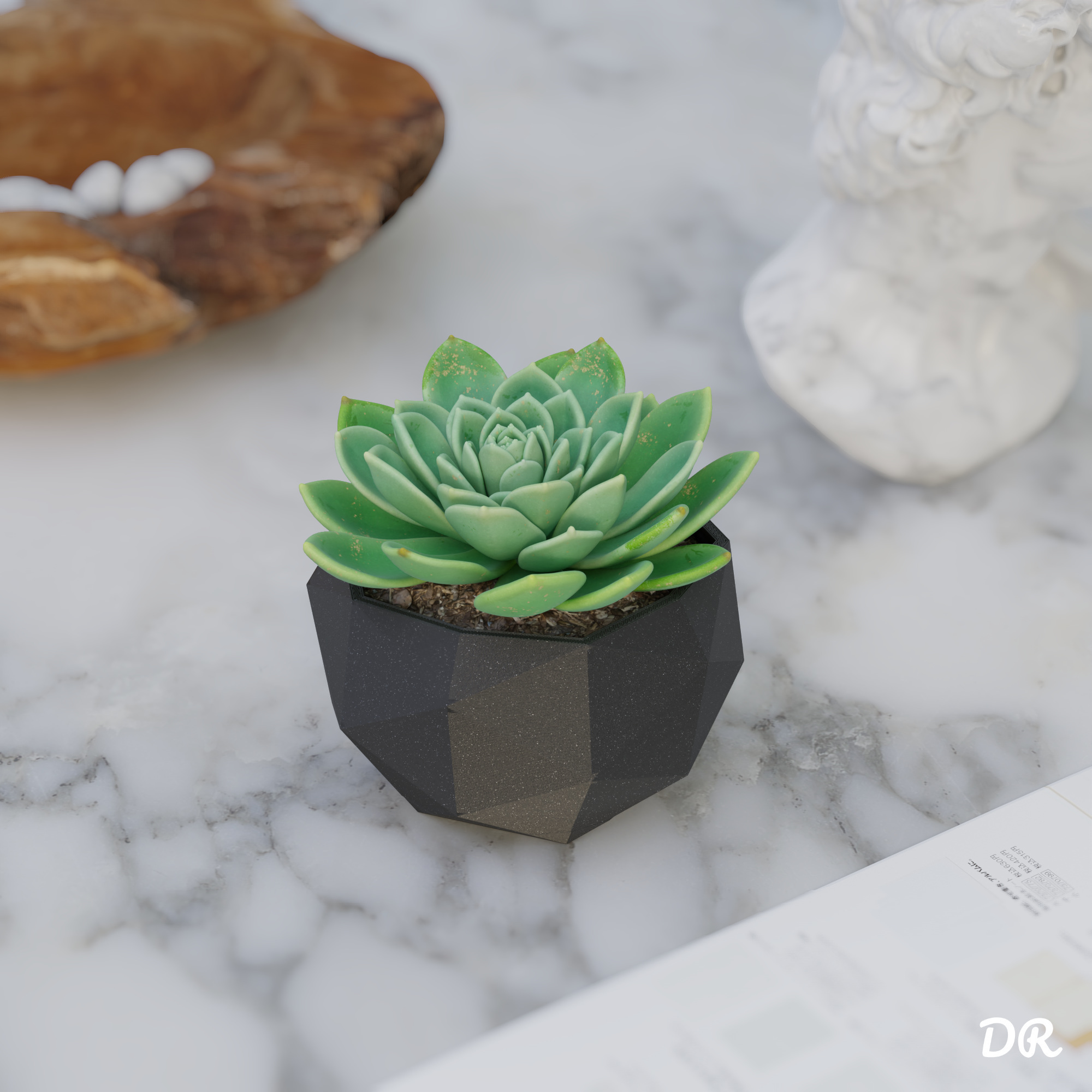 Free 3D file Geometric Pot 🪴・Template to download and 3D print・Cults