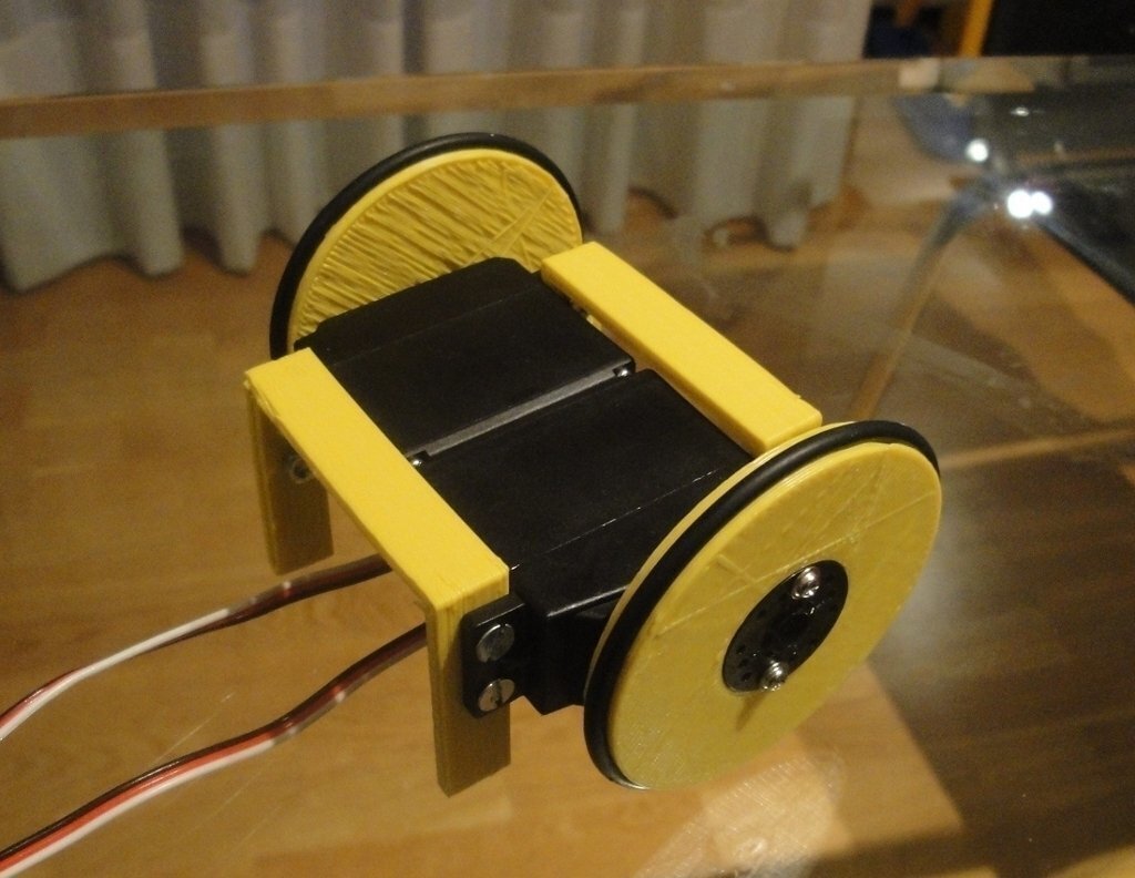 Free STL file MiniSkybot Robot Chassis・3D printing model to download・Cults