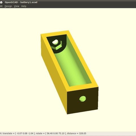 Download free 3D print files Battery Compartment with contacts ・ Cults