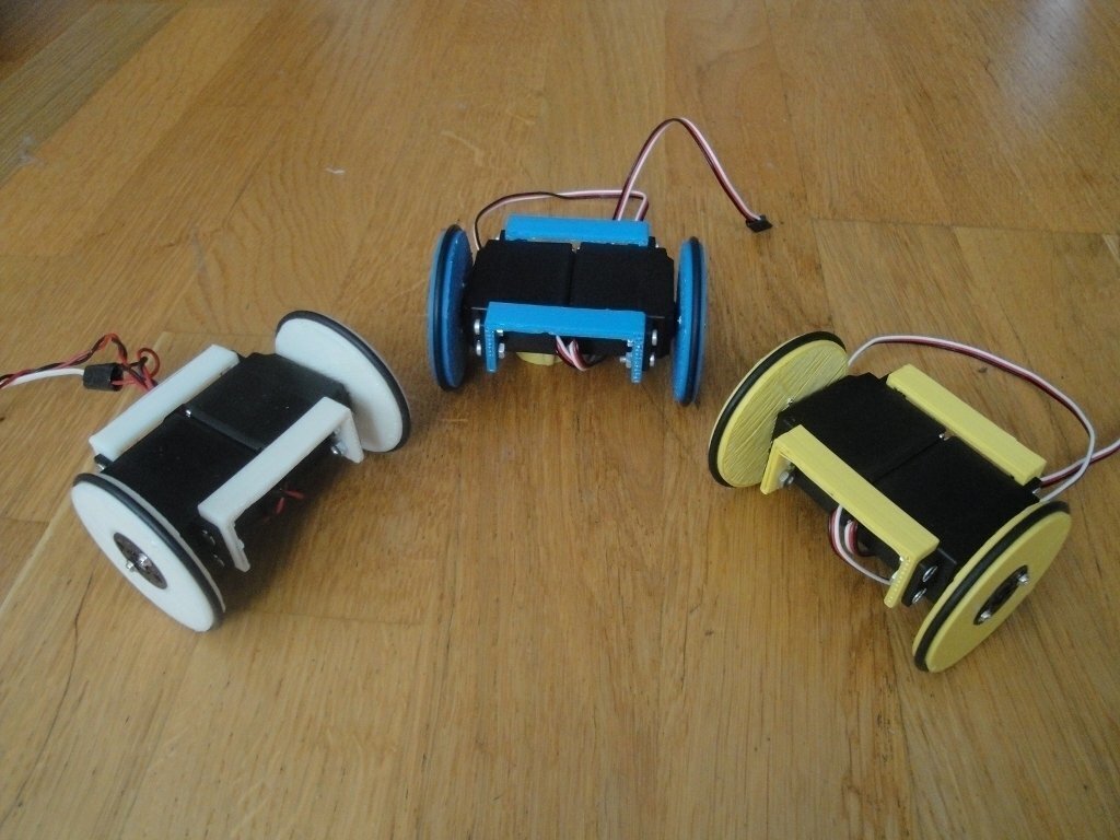 Free STL file MiniSkybot Robot Chassis・3D printing model to download・Cults