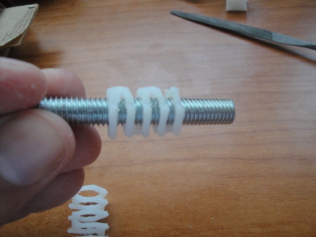 Download free STL file Parameterized printable spring • 3D printer ...