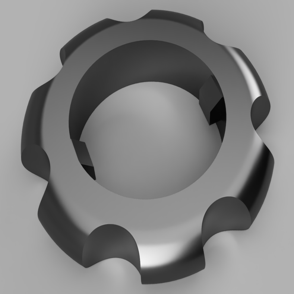 Free 3D file Creality Spool Holder Retainer Nut・3D printable model to ...