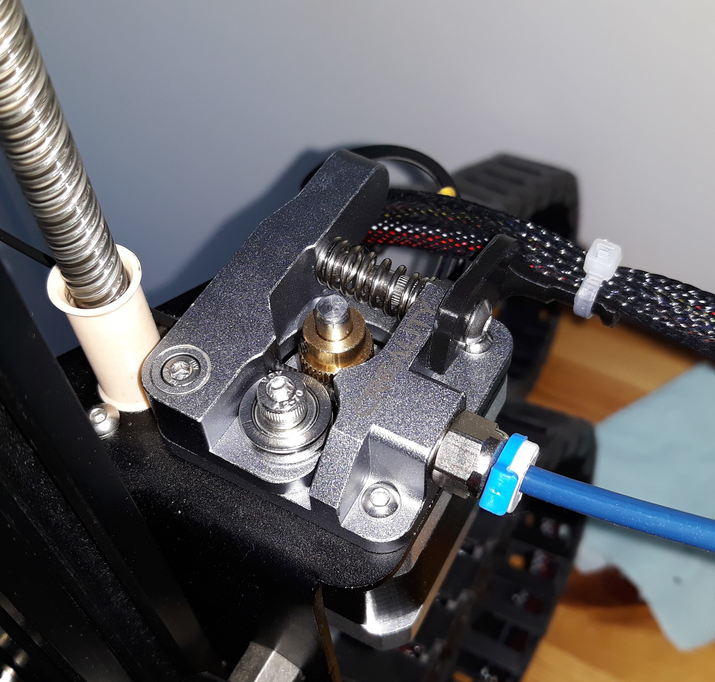 Free STL file sheath attachment on ender3 extruder・3D printer model to ...