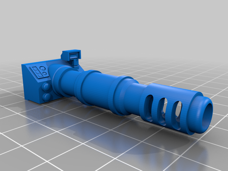 Free STL file Command APC Autocannon (Chimera-like proxy) 🎲・3D printer ...