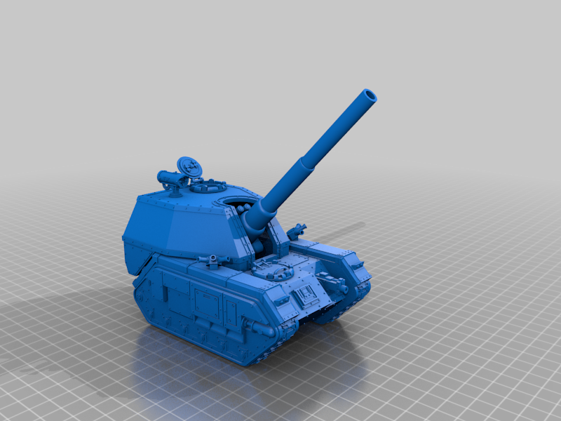 Free STL file Self-Propelled Artillery (Basilisk-like Proxy) 🧨・3D ...