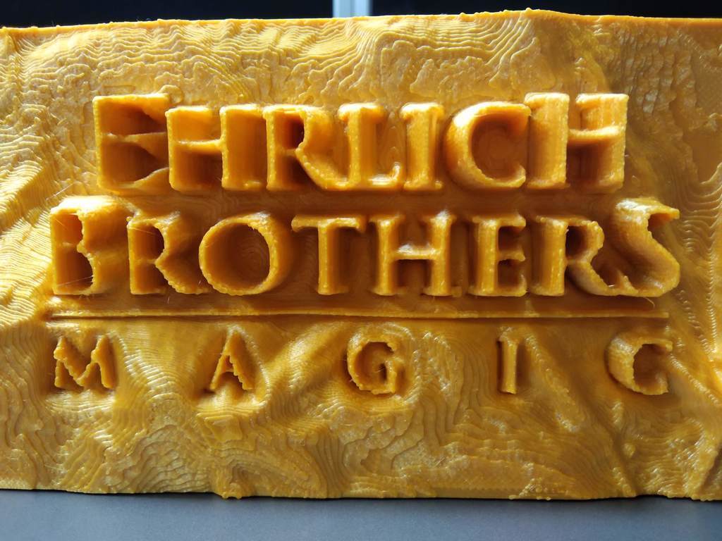 Free STL file Ehrlich Brothers Logo・3D printing idea to download・Cults