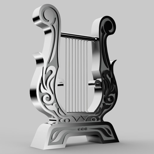 Download STL file Saint Seiya_ Lyra Orphée Qin ・ Cults