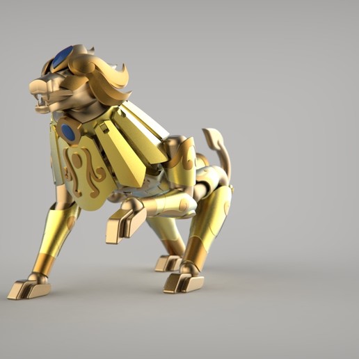 Download 3D printer designs Saint Seiya_LION ・ Cults