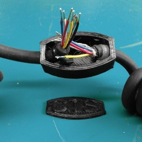 Download STL file Universal cable fix splice boxes • 3D printer object ...