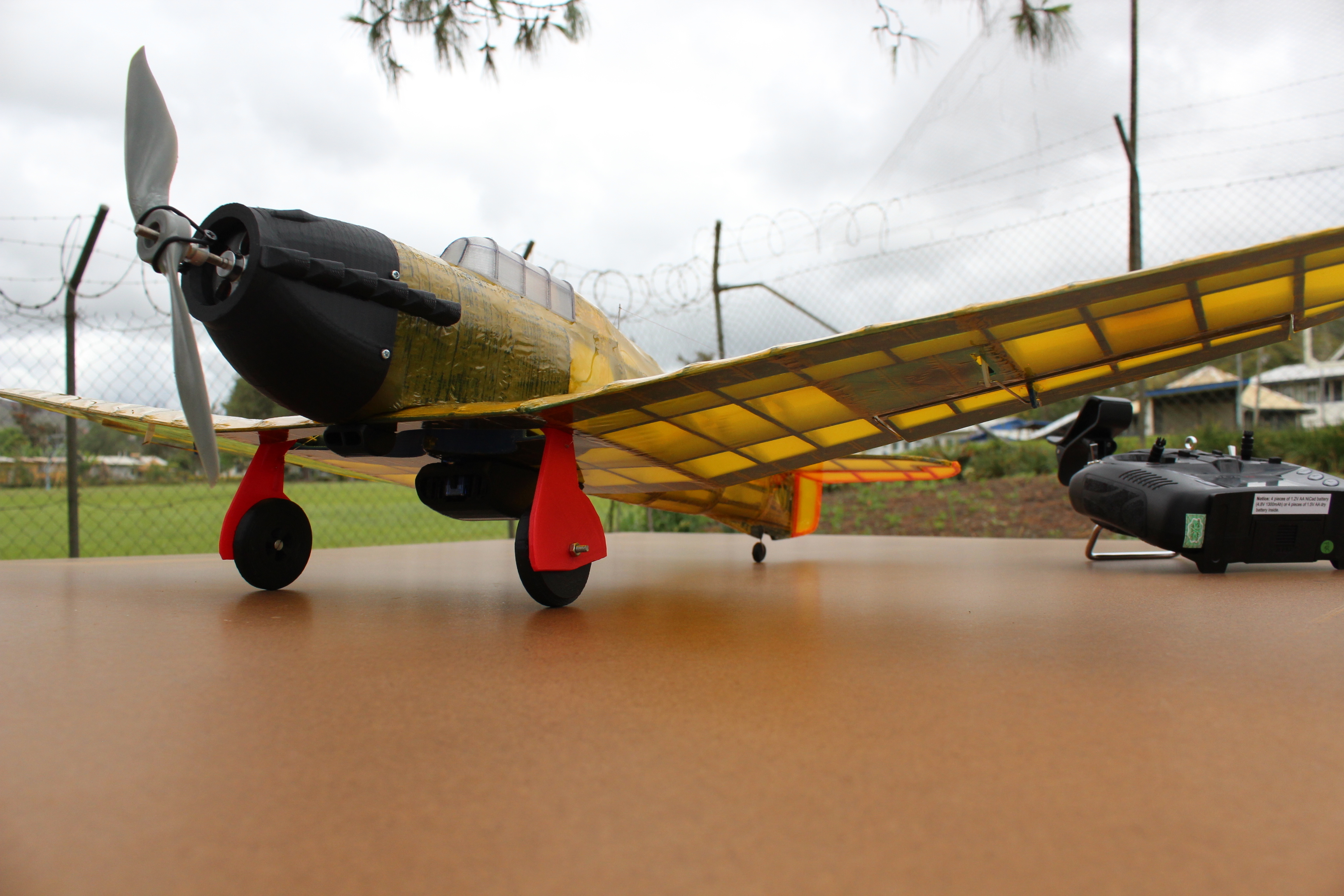 Download free STL file Full RC Hawker Hurricane - 3D printed project ...