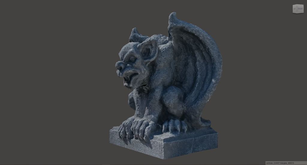 Free 3D file Crouching Gargoyle・3D printer design to download・Cults