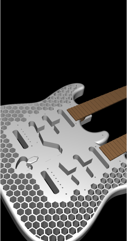 Free STL file Double Neck Stratocaster Guitar 🎸・3D printer model to ...