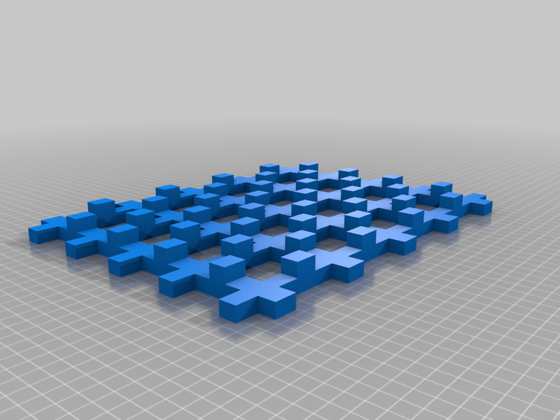 Free STL file Tesseract Lattice Metamaterial・3D printable model to ...