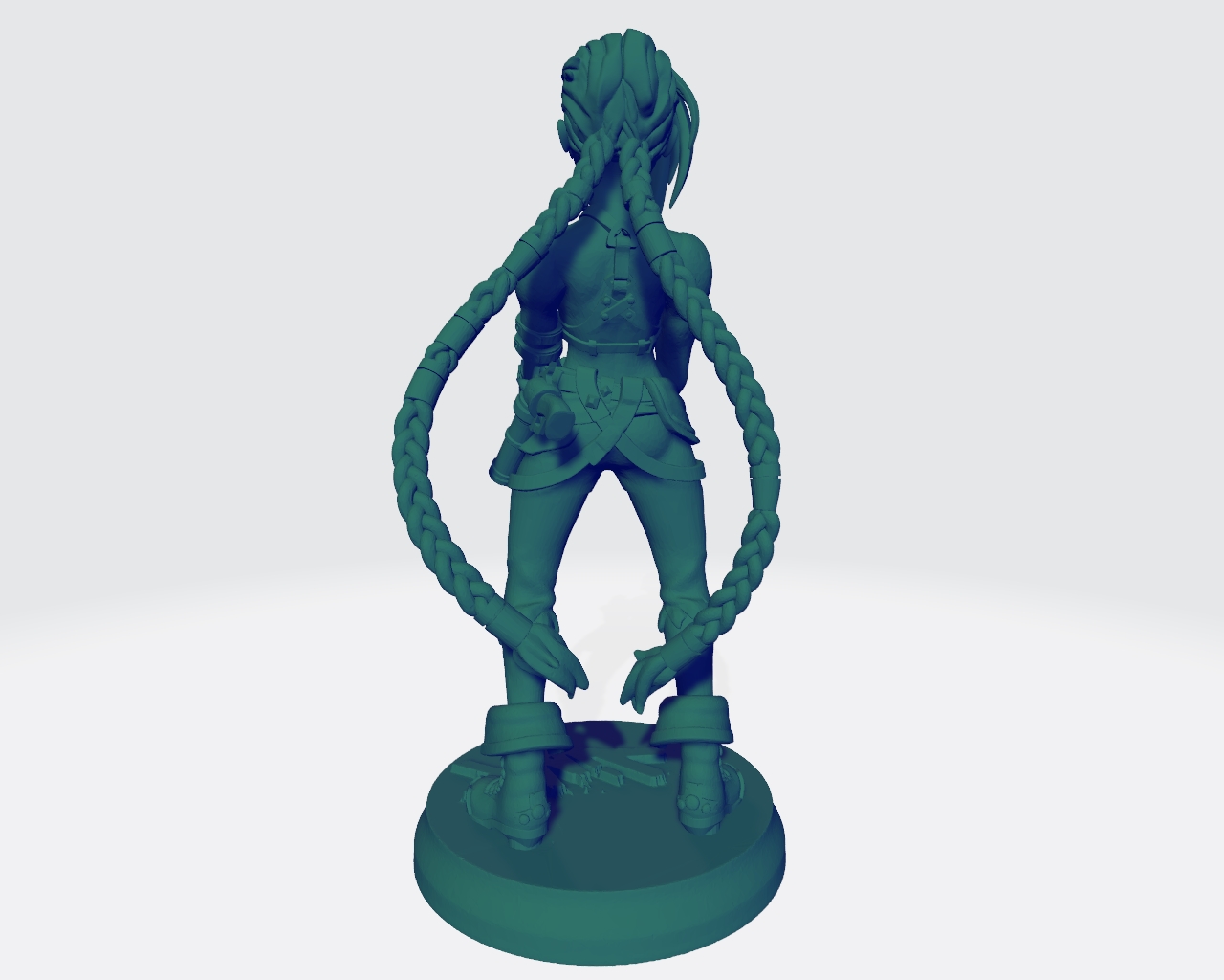 Archivo STL SOPORTE TELEFONO Y JOYSTICK JINX ARCANE League of Legends 🕹 ...