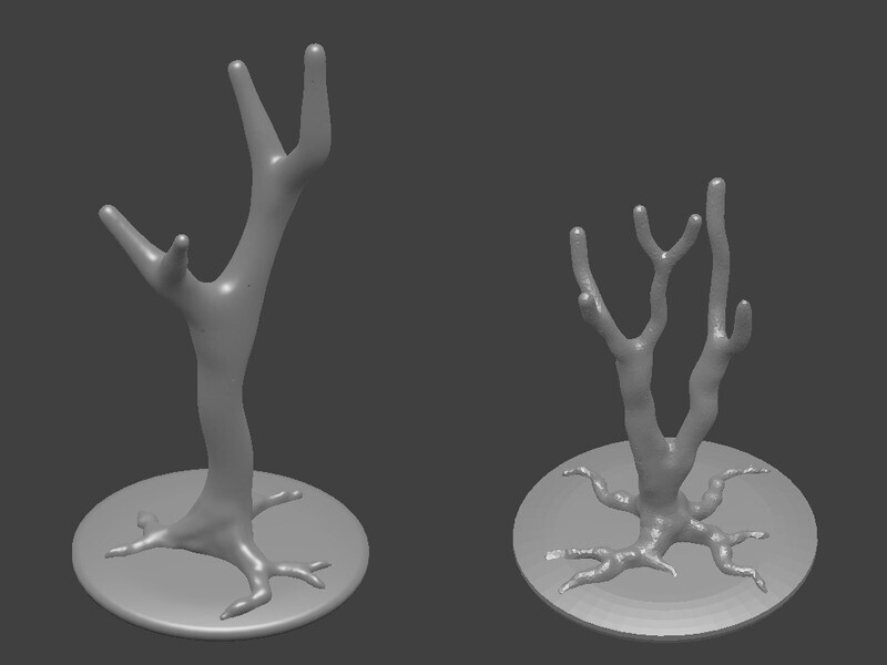 Free STL file Wood bases and trees 🪵・3D printable model to download・Cults