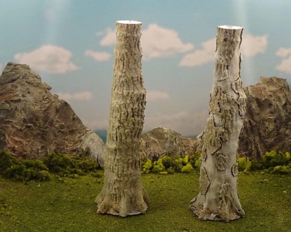 Free STL file Vegetation B - Giant tree trunks 🌳・3D print object to ...