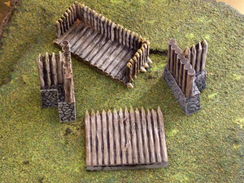 Free STL file Fantasy viking palisade gate (28mm) ⚔・3D printable design ...