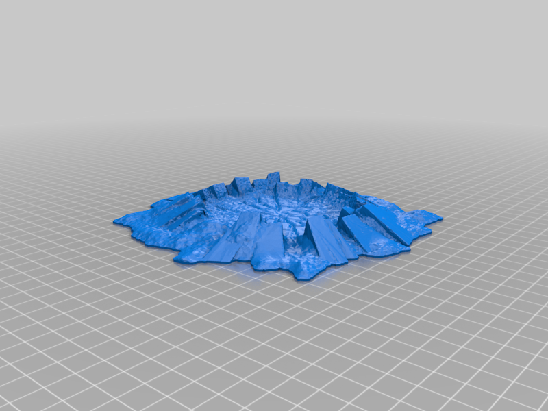Free STL file Battlefield craters ⚔・3D printer design to download・Cults