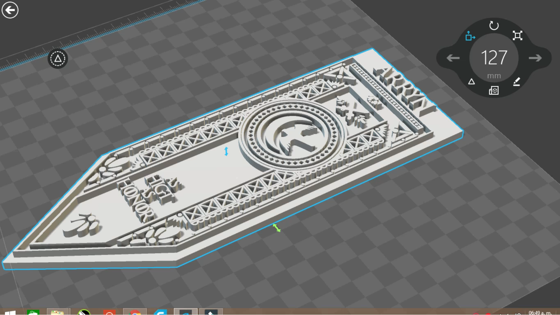 Файл STL Banner house Arryn, Game of Thrones・Шаблон для 3D-печати для ...