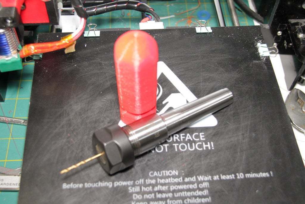 Free STL file ER20 Collet Chuck Handle・3D printing design to download・Cults