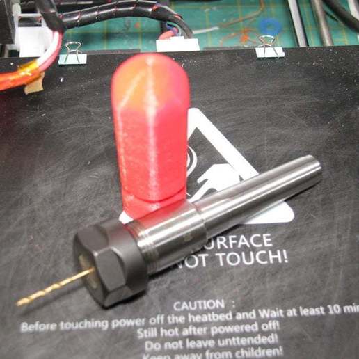 Download free STL file ER20 Collet Chuck Handle • 3D printable object ...