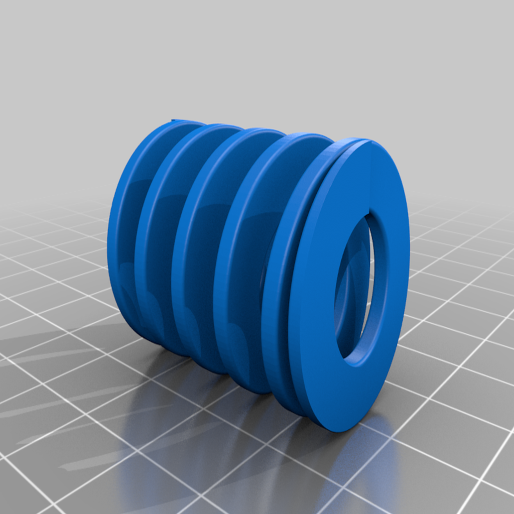 Fichier STL gratuit 4 ressorts de compression 🎉・Objet à télécharger et ...