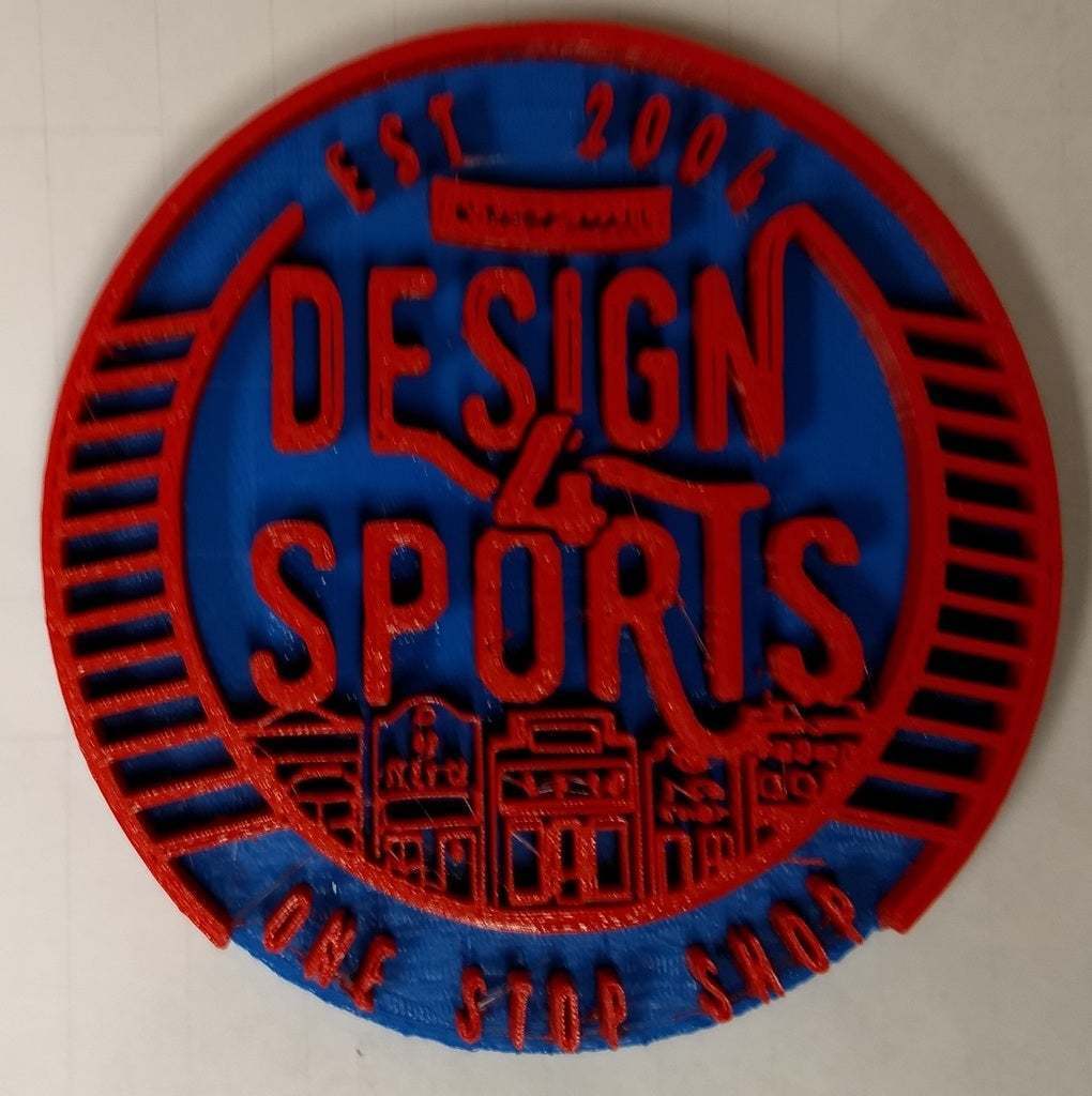 STL-Datei Design 4 Sports Logo kostenlos・3D-Druck-Vorlage zum ...