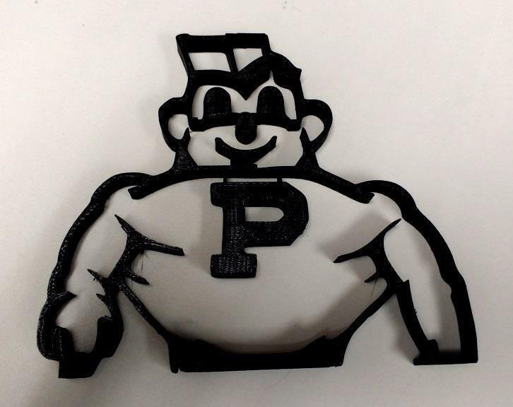 Free STL file Armless Purdue Pete・3D printing design to download・Cults