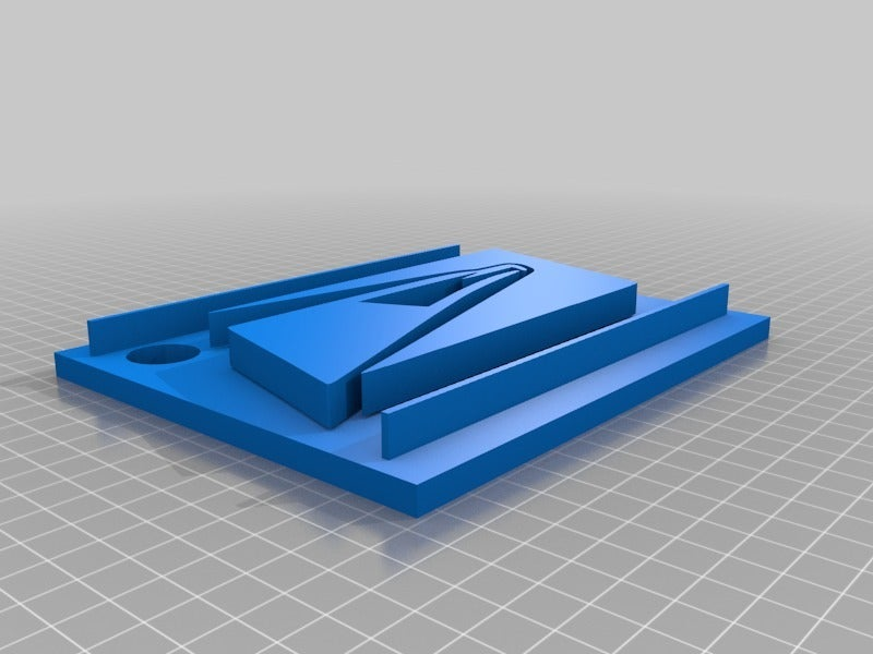 Free STL file USPS Logo Key Ring Modified・3D printing design to ...