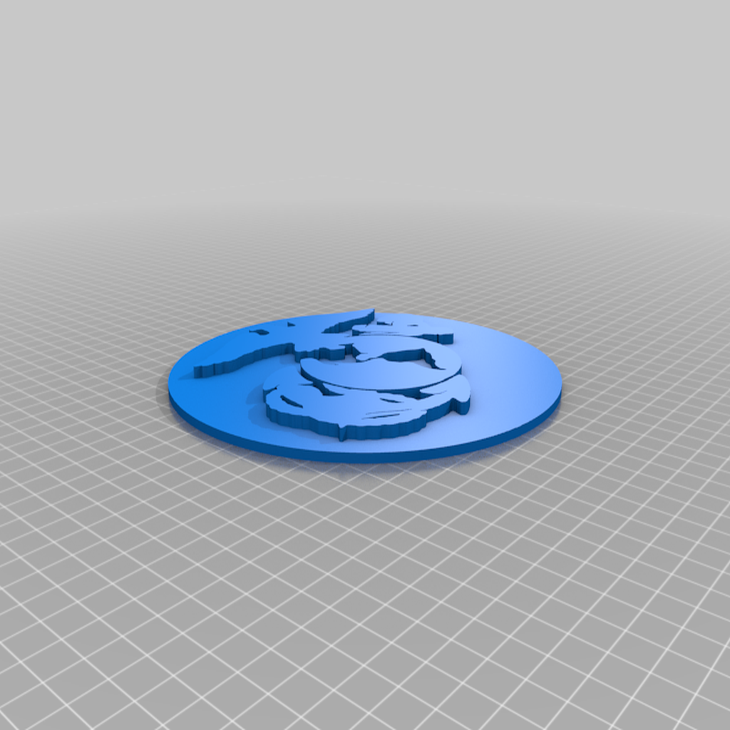 Free STL file Basic USMC Emblem・Object to download and to 3D print・Cults