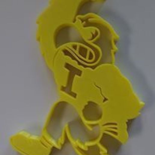 Download free STL file Iowa Hawkeye • 3D print template ・ Cults