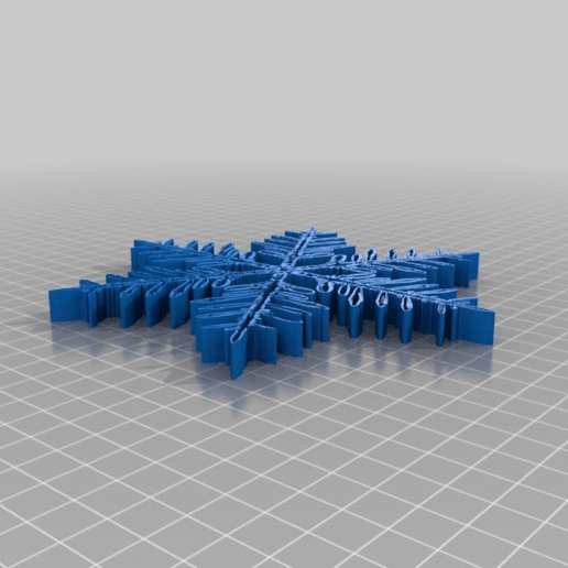 Download free 3D printing designs Snowflake 3 ・ Cults