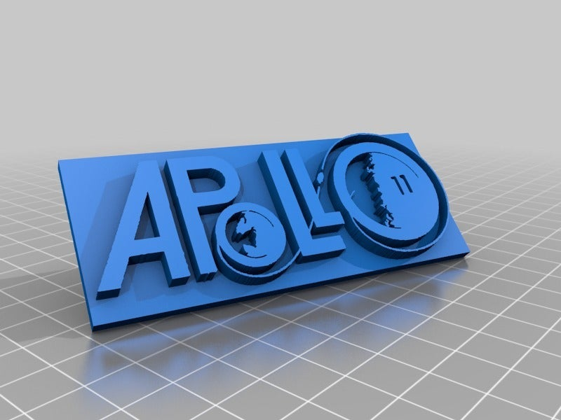 Free STL file Apollo 11 v 2・3D printer design to download・Cults