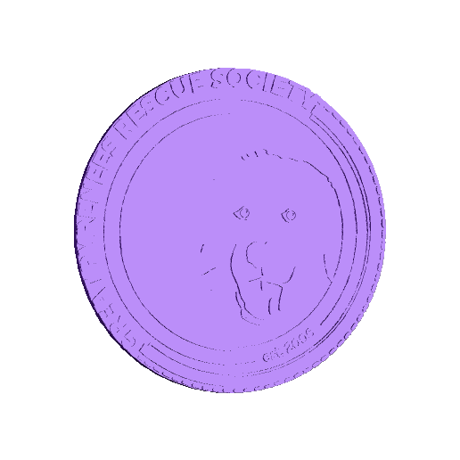 Free STL file Great Pyrenees Rescue Society Logo ⛑️・3D print design to ...