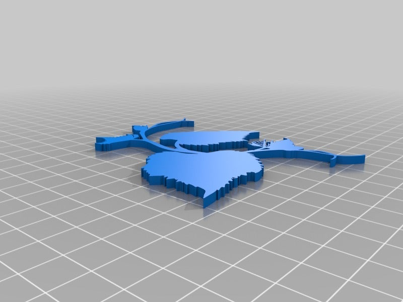 Free STL file Grape Leaf・3D printer model to download・Cults
