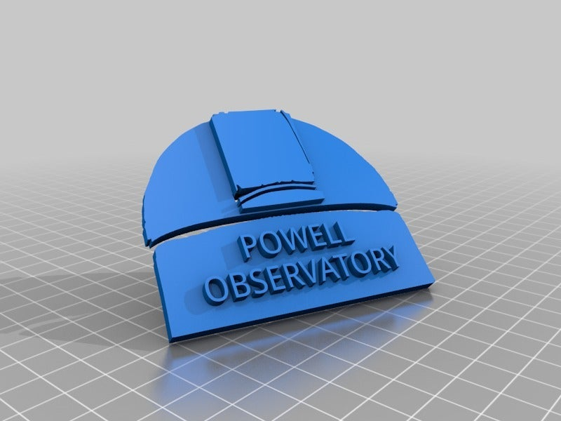 Free STL file Powell Observatory v1・3D print design to download・Cults