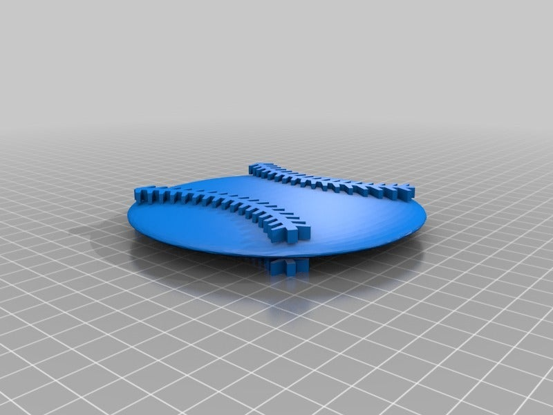 Free STL file Softball with Seams・3D print design to download・Cults